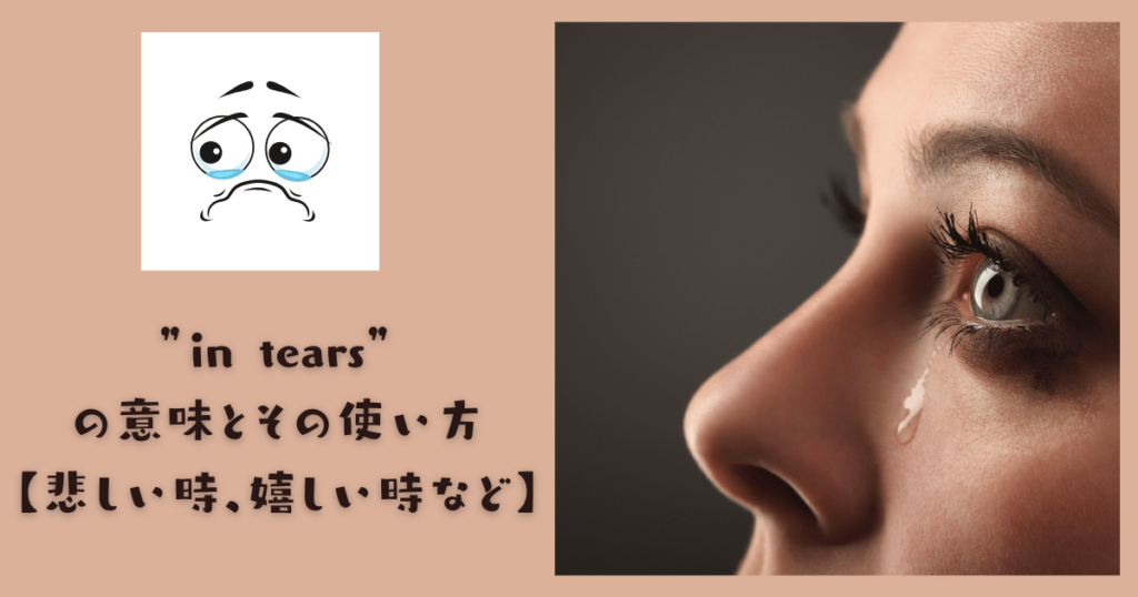 Break Into Tears 意味: Breakdownintotears – NQZJBQ