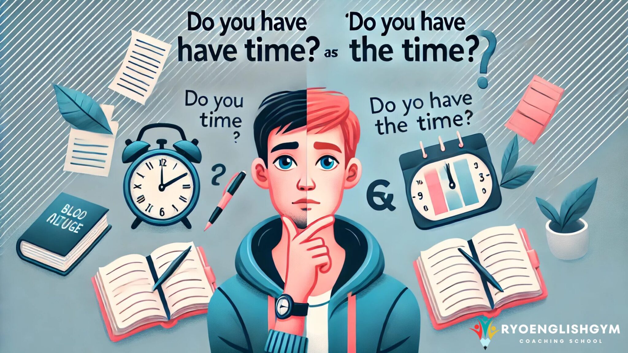 【決定版】英会話中級者でも間違える！「Do you have time?」と「Do you have the time?」の完全マスター術 ...