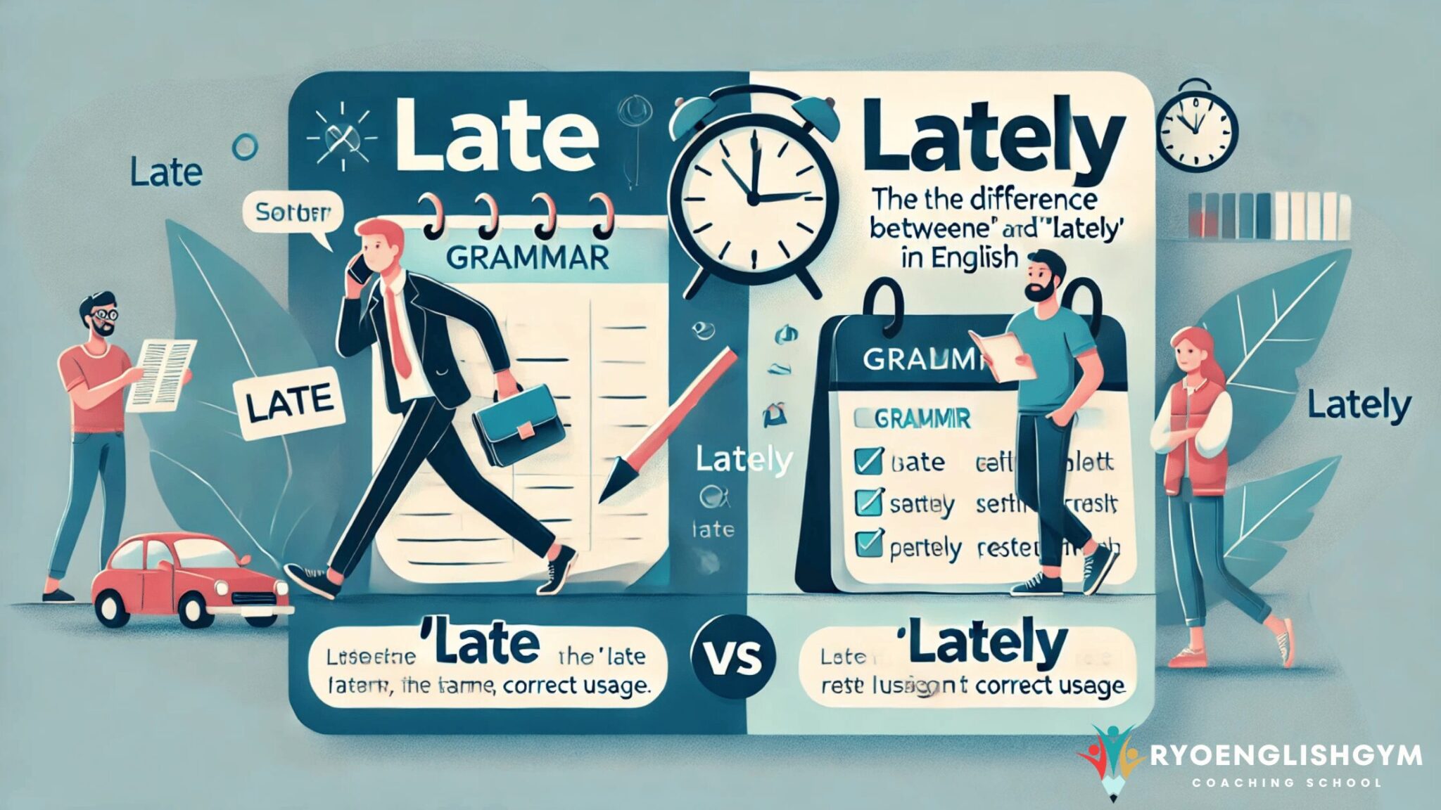 late と lately の違い｜「最近忙しい？」が通じなかった僕のリアル失敗談 | RYO英会話ジム
